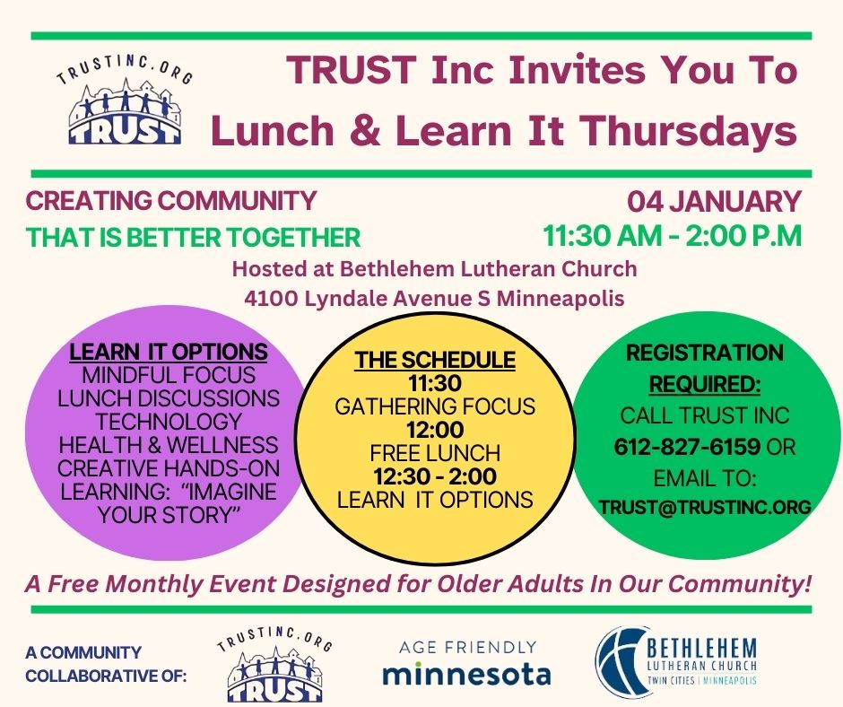 TRUST Incorporated – TRUST Inc = Toward Renewed Unity and Service Together